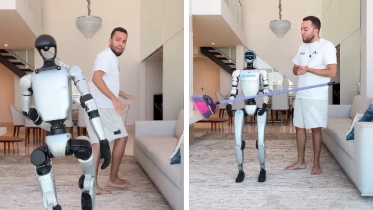 » Lucas Rangel compra robô humanoide de mais de R$ 200 mil; veja